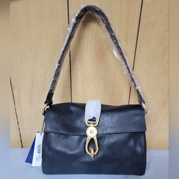 Dooney & Bourke | Bags | Dooney And Bourke Black Florentine Vacchetta ...